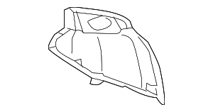 2004-2006 Volkswagen Phaeton Gusset 3D1-805-116 | VW Direct Auto Parts