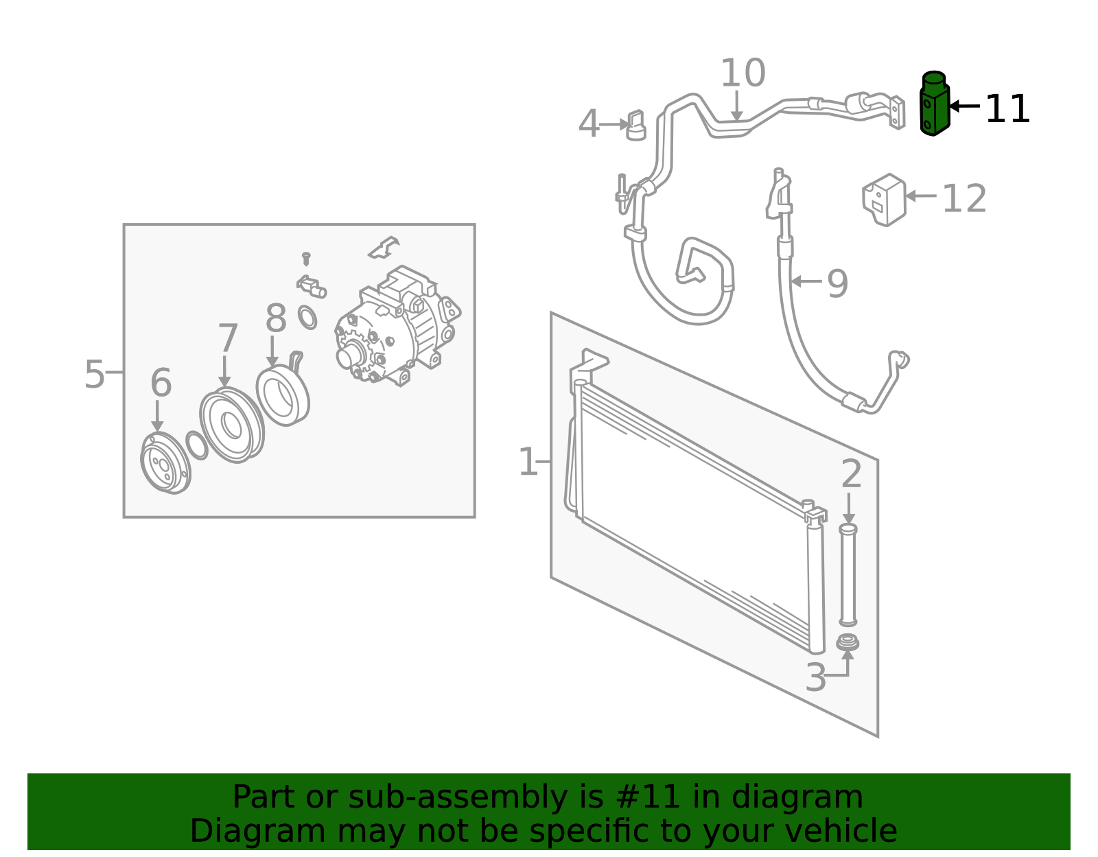 2006-2009 Hyundai Expansion Valve 97626-3K000 | MotorMotor