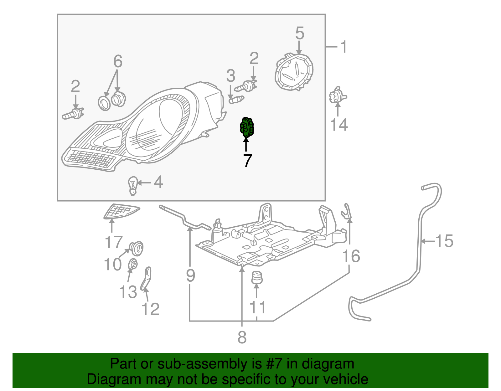 1995-2004 Porsche Headlight Socket 999-652-832-40 | OEM Parts Online