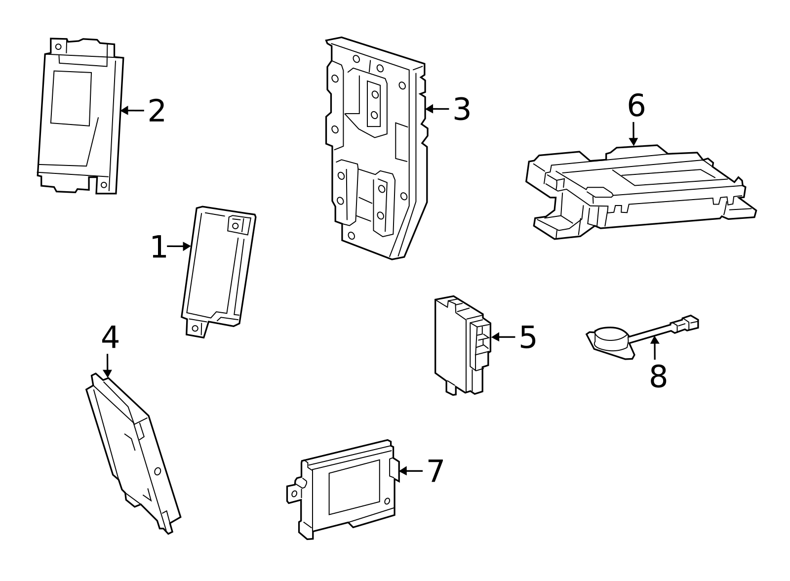 2139008530 - 2023-2024 Mercedes-Benz - Module | World Mercedes-Benz Parts