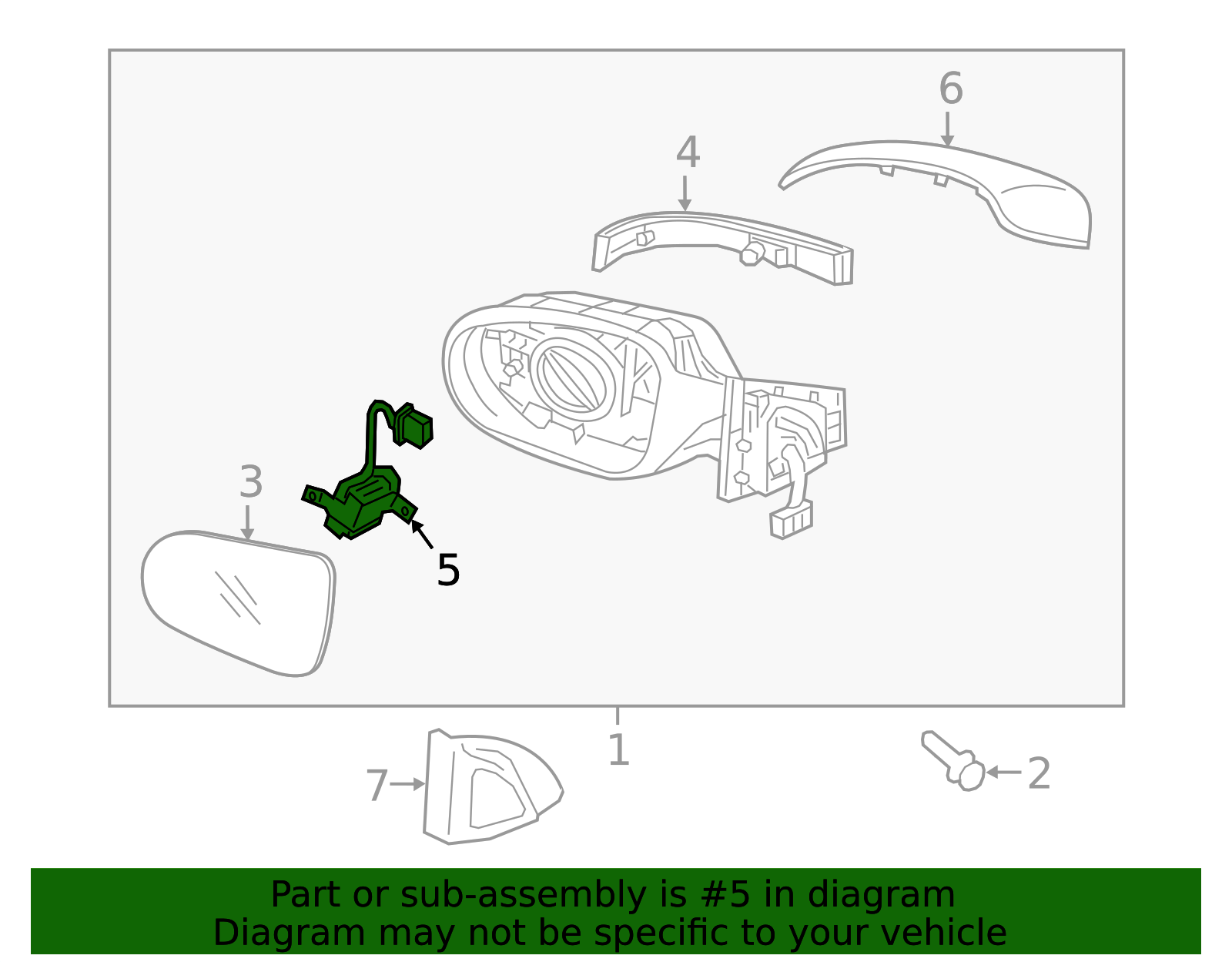 95790-C5100 - Side Camera 2016-2018 Kia Sorento | Kia.Parts Store
