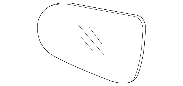 87611-C6020 - Mirror Glass 2016-2020 Kia Sorento | Kia.Parts Store