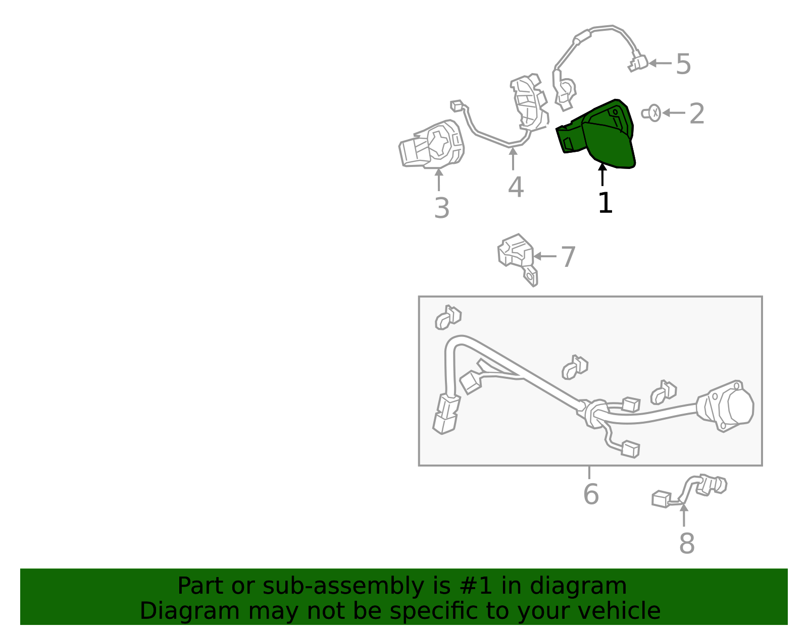 74160-TRV-A00ZE - 2018-2021 Honda Clarity - Adapter Assembly Charge Lid ...