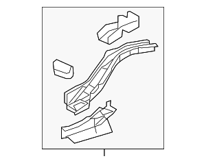 57602-06901 - Rail Assembly - 2005-2012 Toyota | Lithia Toyota Parts