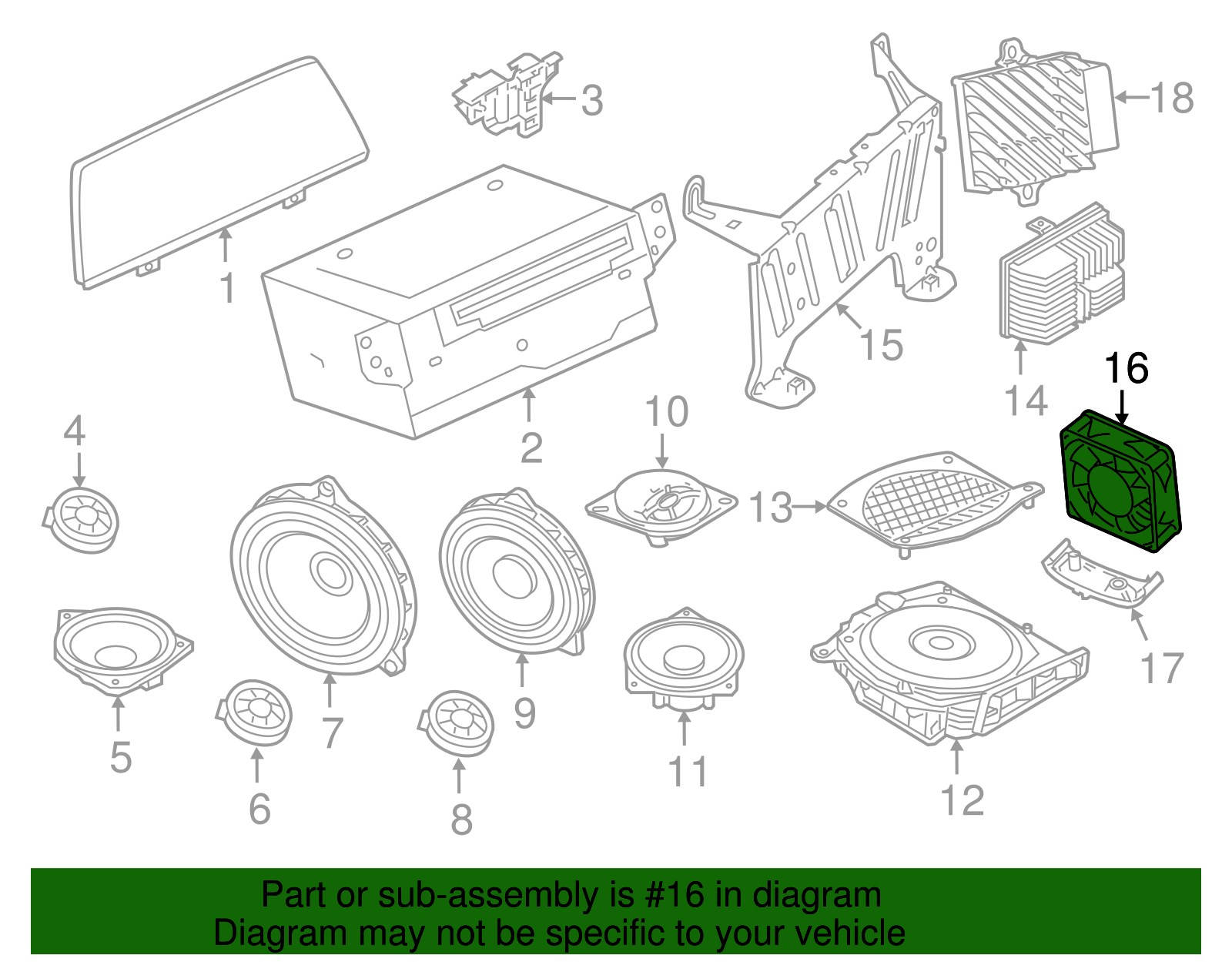 65-15-6-983-075 - Fan - 2009-2023 BMW | BMW Parts Exchange