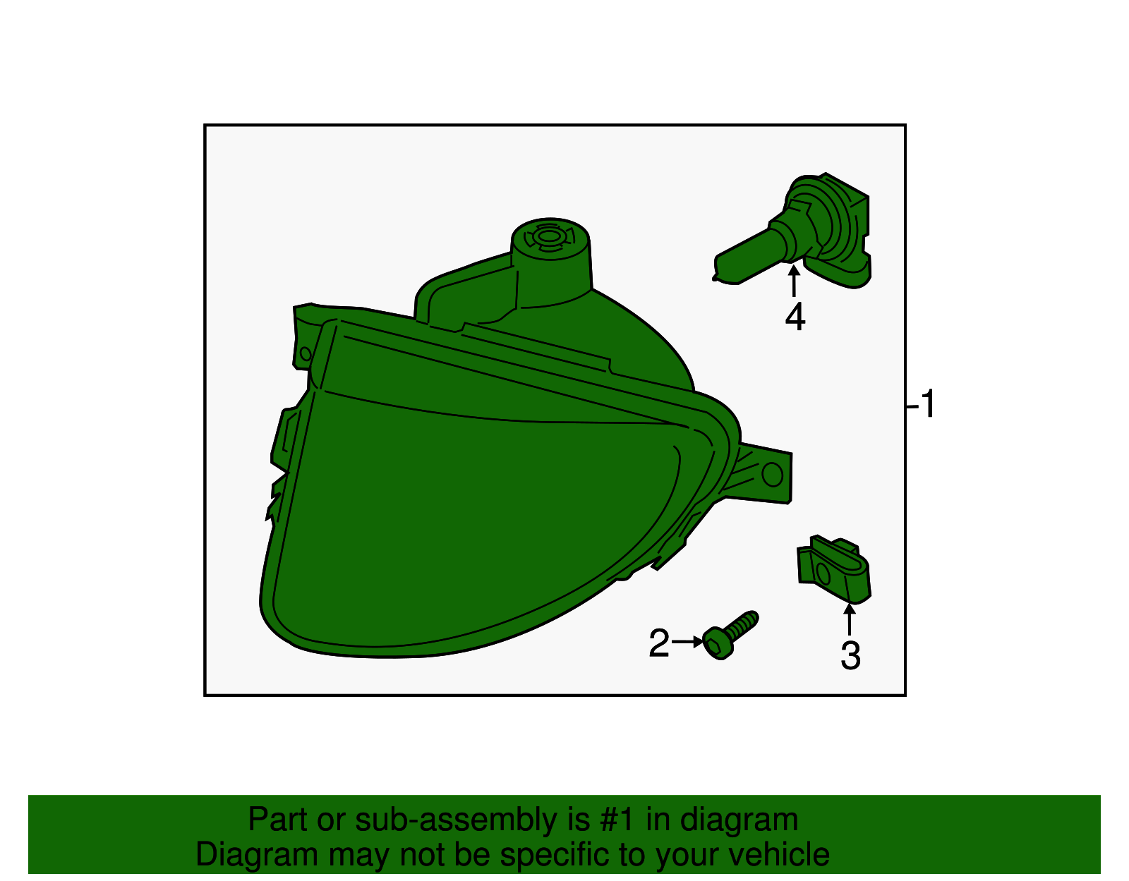 63-17-7-216-887 - Fog Lamp Assembly 2011-2013 BMW | BMWPartsDirect.com