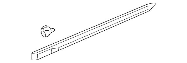 Genuine OEM Acura - Belt Molding Part# 72910-S3V-A01 | Acura Parts For Less