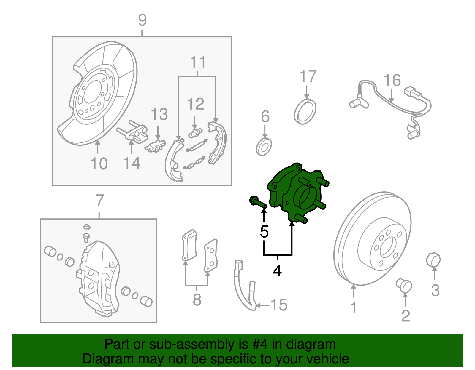 43202-62B0A - 2015-2024 Nissan GT-R - Hub Assembly | Anicra Nissan Parts