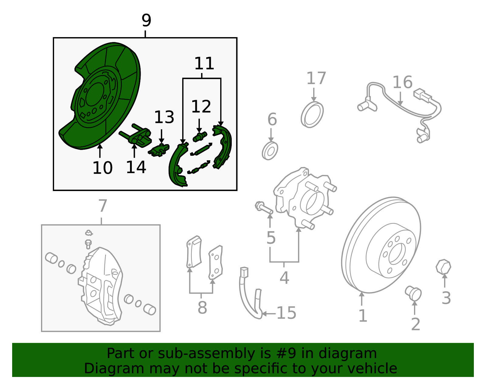 2020-2024 Nissan GT-R Brake Assembly 44010-JF55A | My Nissan Part