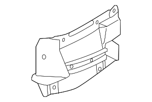 2014-2022 Mitsubishi Side Cover 5370B058 | Mitsubishi Parts Warehouse ...