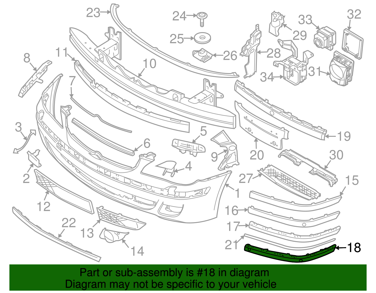 2006-2008 BMW Corner Molding 51-11-7-142-245 | BMW OEM Parts
