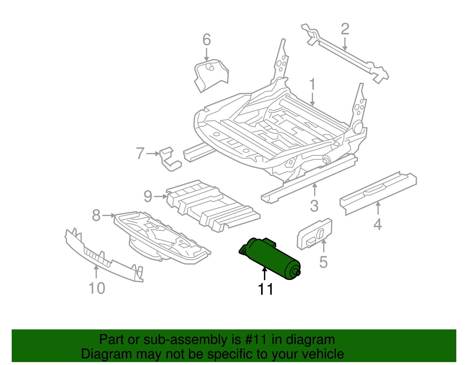 67316973593 - 2006-2018 BMW Seat Motor (67-31-6-973-593) | BMW of South ...