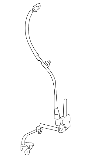 Hyundai - 59830-A5300 - Front Speed Sensor - 2012-2017 Hyundai | OEM ...