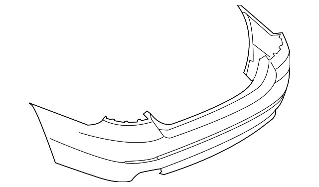 51-12-7-238-522 - Bumper Cover 2011-2013 BMW | BMWPartsDirect.com