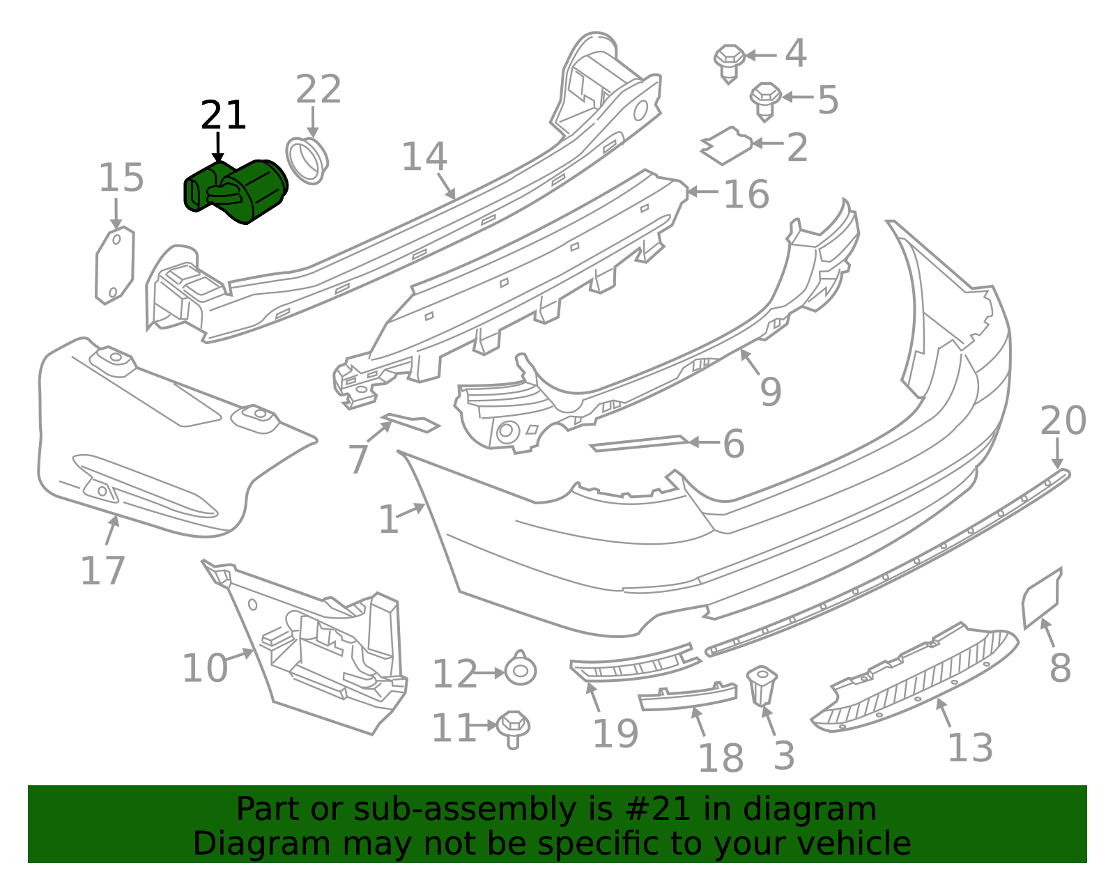 66-20-9-233-030 - Park Sensor - 2010-2017 BMW | BMW Parts Exchange