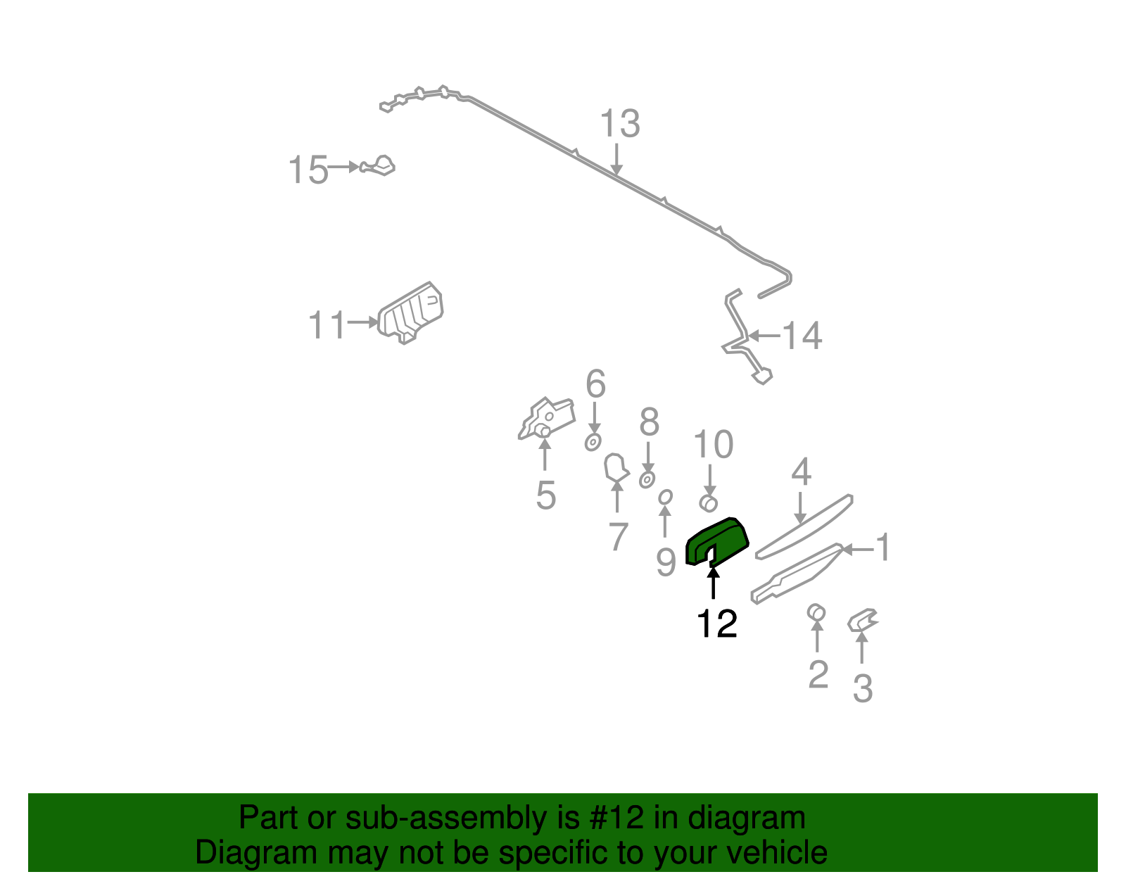 7L2Z-17C412-A - Outer Seal 2006-2012 Ford | Ford Parts Direct