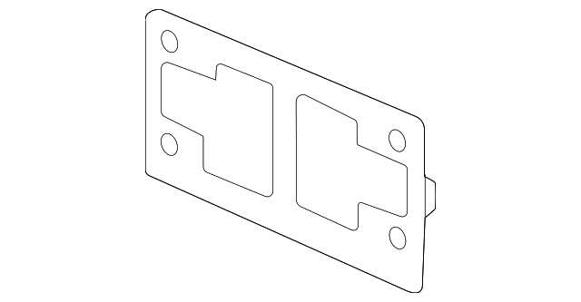 2020-2023 Volkswagen License Bracket 3CM-807-287-9B9 | OEM Parts Online