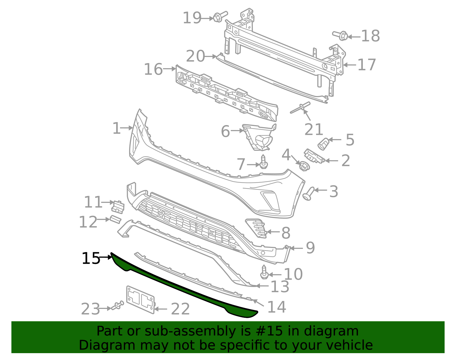 2020-2023 Volkswagen Spoiler 3CM-807-110-9B9 | OEM Parts Online