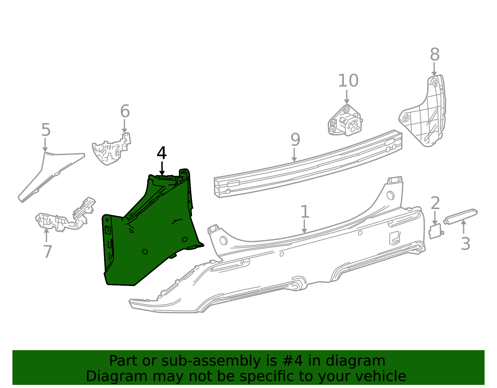 2023-2025 Toyota bZ4X Upper Cover 52161-42953 | MotorMotor