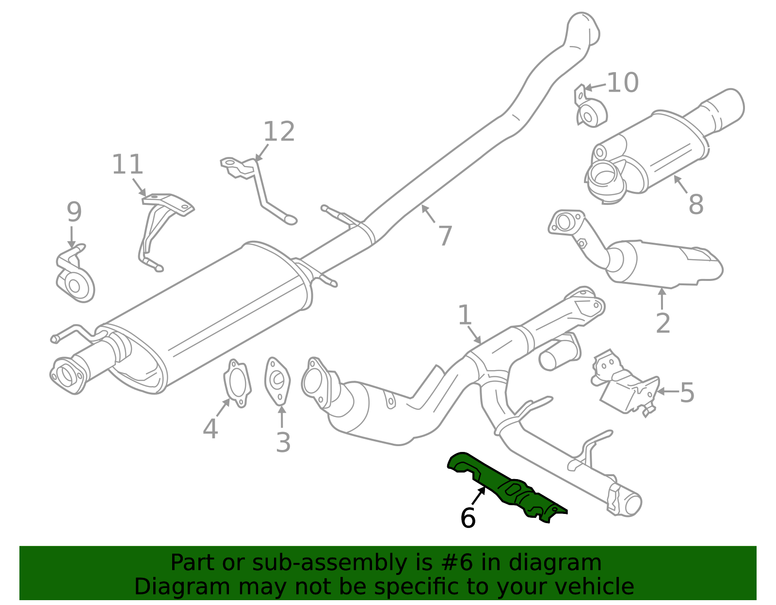 2015-2020 Ford Catalytic Converter Heat Shield FL3Z-5E258-A | OEM Parts ...
