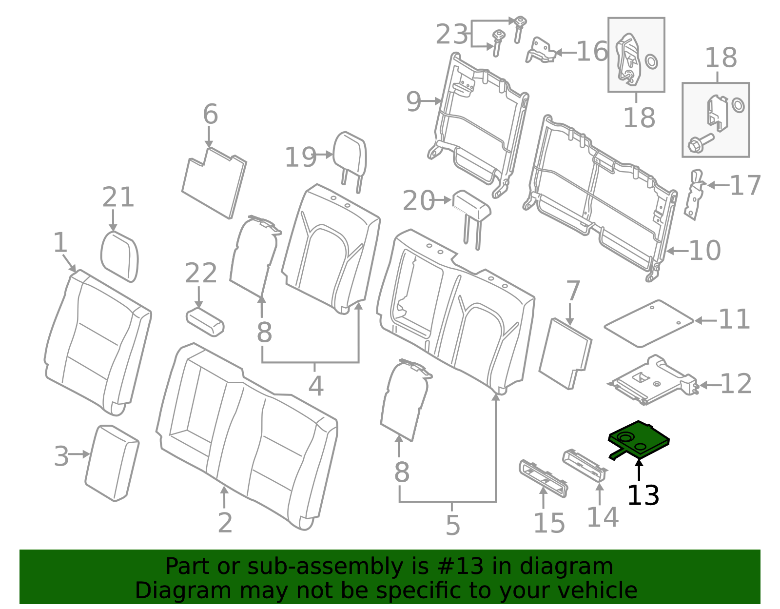 2015-2022 Ford Cup Holder BL3Z-1613562-AF | Ford OEM Parts Outlet