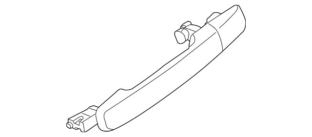 806B0-ZL01A - 2009-2016 Nissan - Handle, Outside | Anicra Nissan Parts