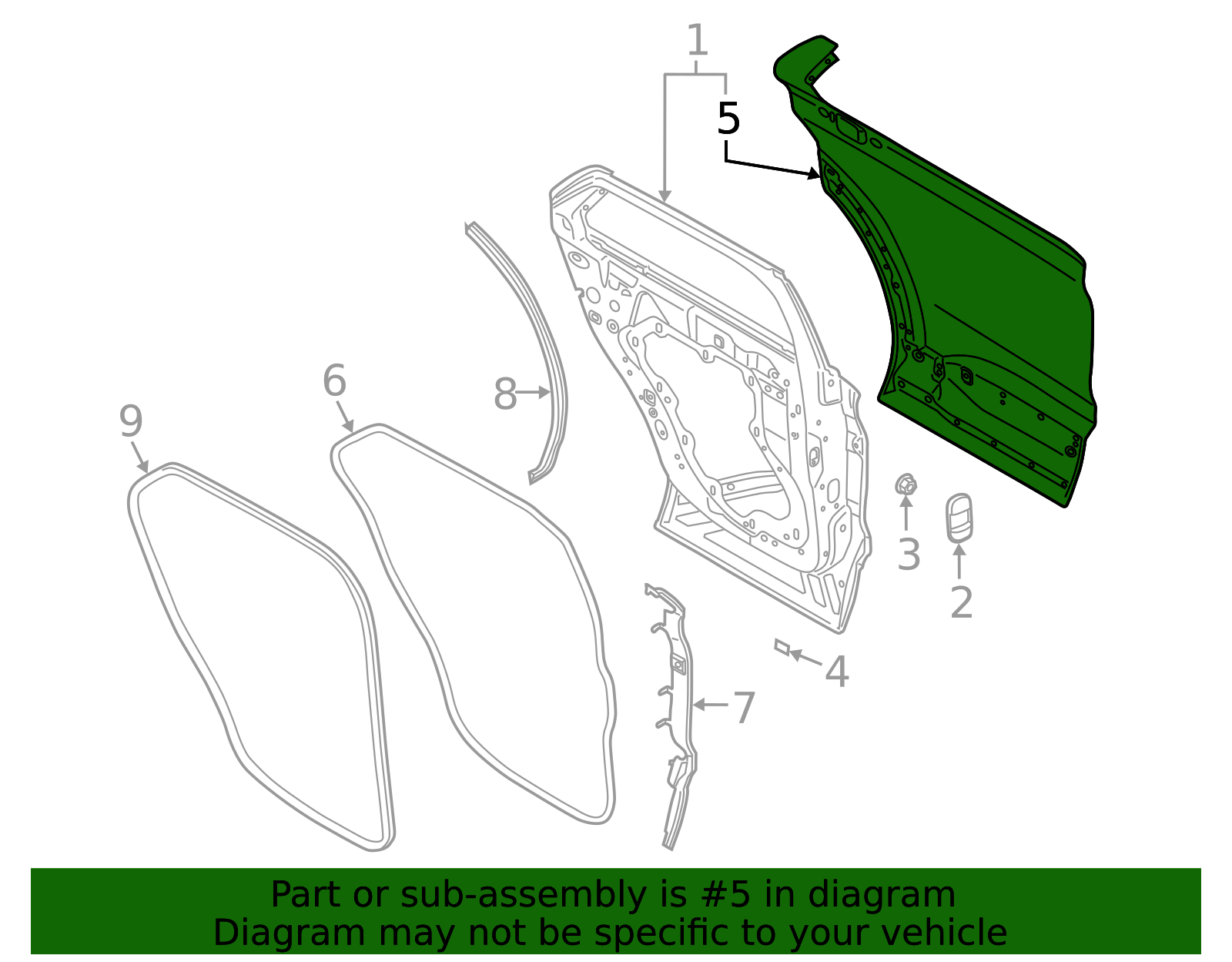 2020-2025 Ford Outer Panel LB5Z-7824700-A | OEM Parts Online