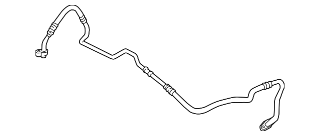 64-50-6-842-314 - 2016-2018 BMW X5 - Pressure Hose | BMWPartsHub