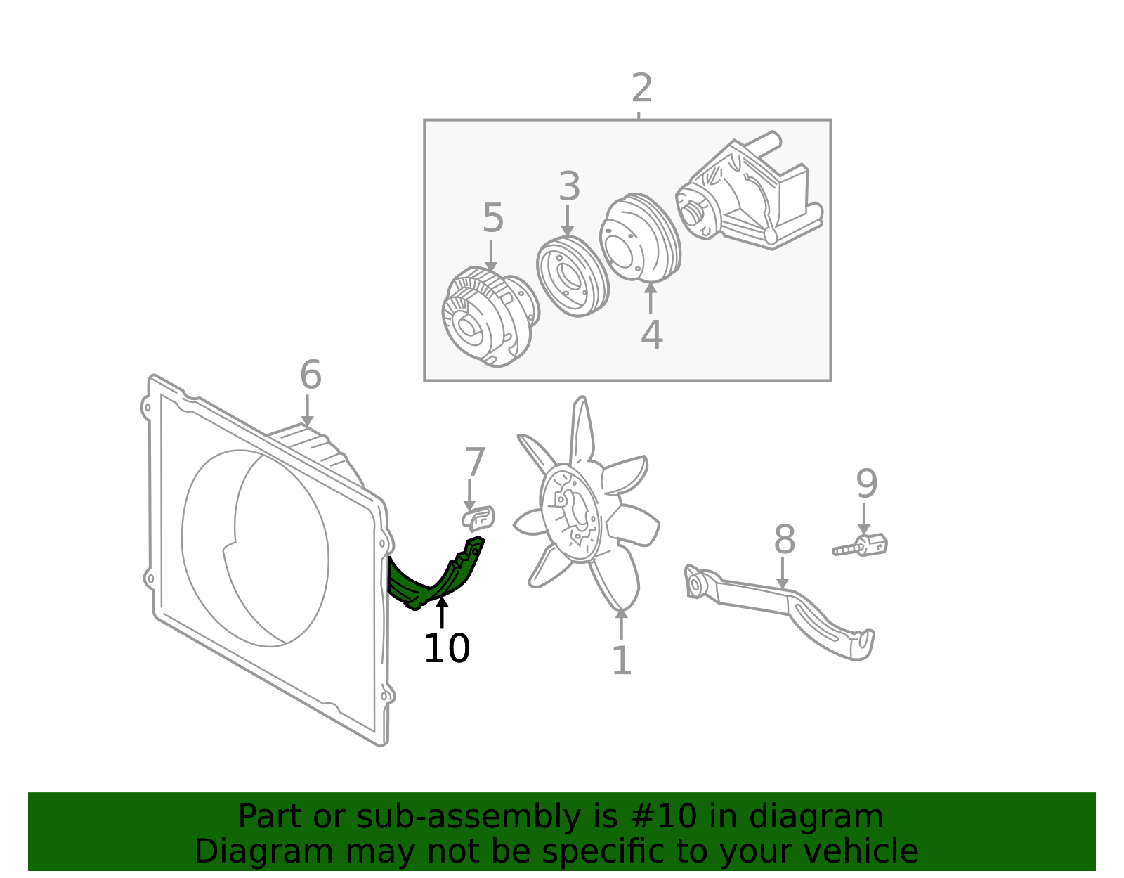 2000-2006 Toyota Tundra 2000-2006 Toyota Tundra - Lower Shroud 16712 ...