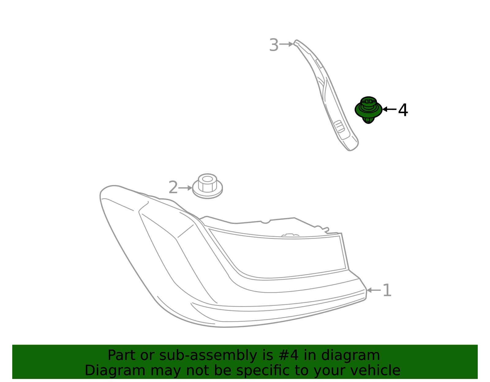 51137065607 - Finish Panel Clip (51-13-7-065-607) | BMW of South ...