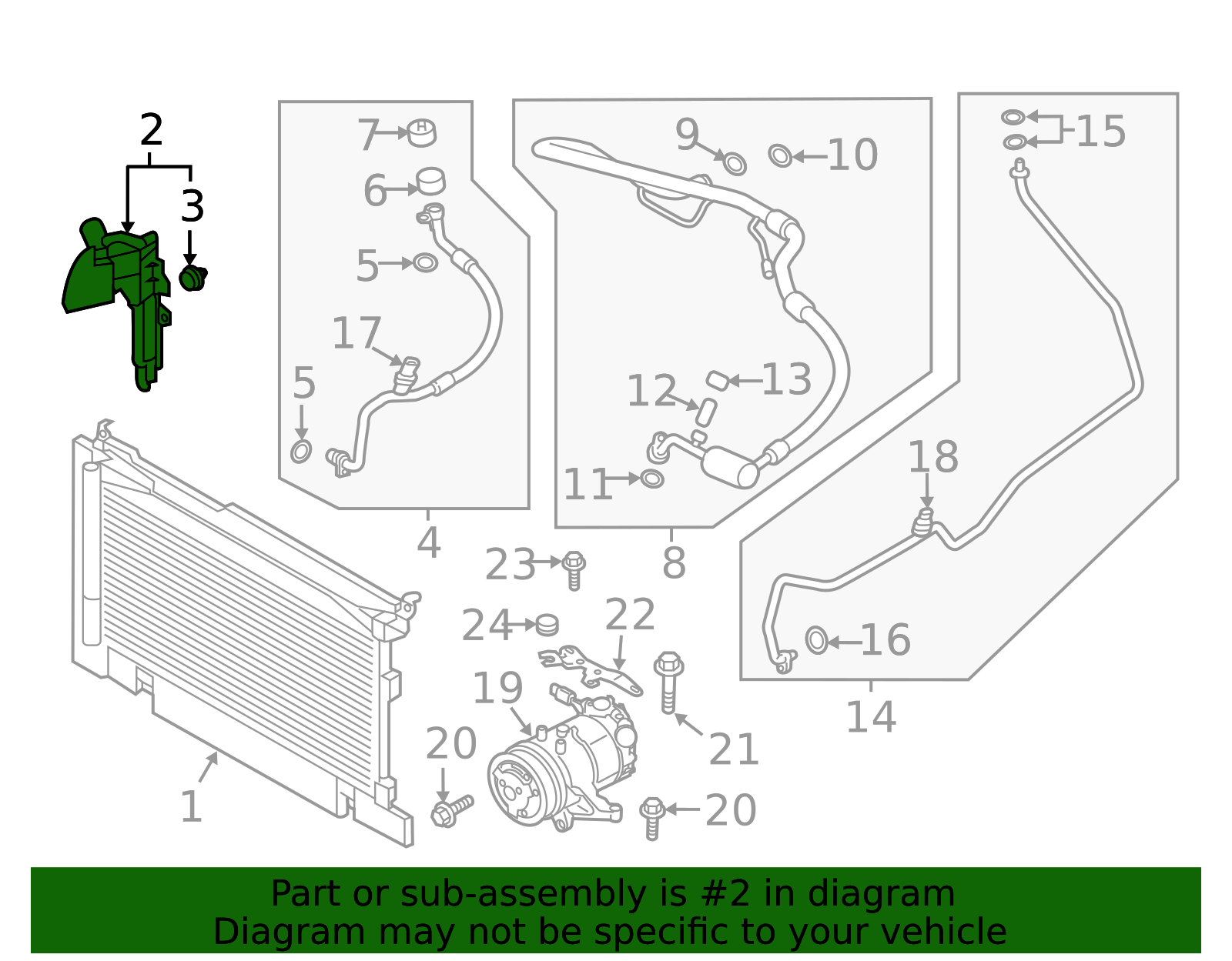 73233SJ010 - 2019-2021 Subaru Forester - Air Guide | Subaru Parts HQ
