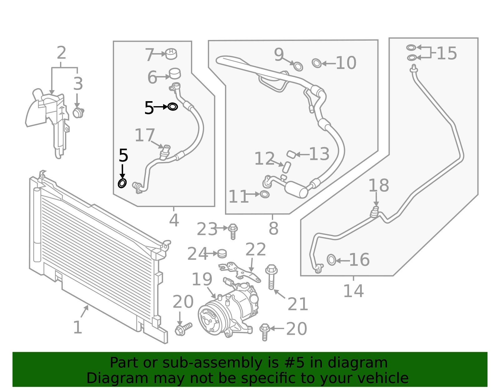 2009-2024 Subaru O-Ring 73039TA040 | Subaru Parts Pros - South Shore Subaru