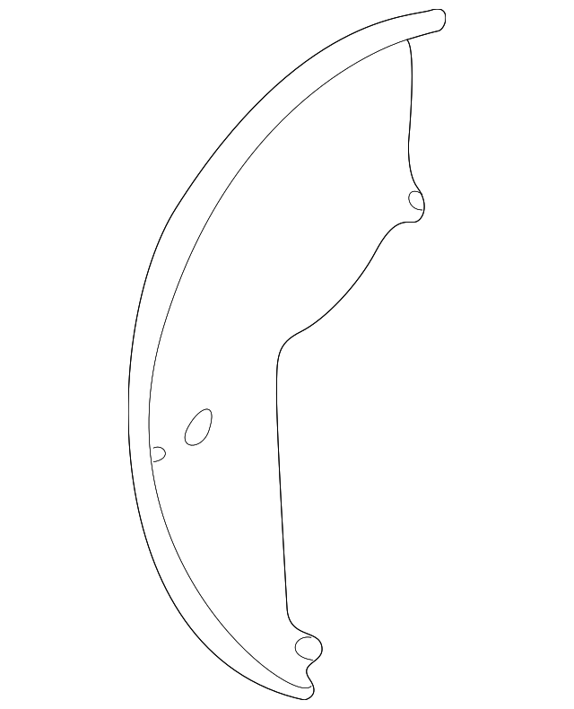 1F20-33-271 - Mazda Splash Shield 2001-2009 Mazda | Performance Auto Parts