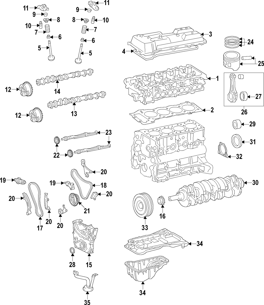 2015-2023 Toyota Tacoma Oil Pick-Up 15104-75211 | OEM Parts Online