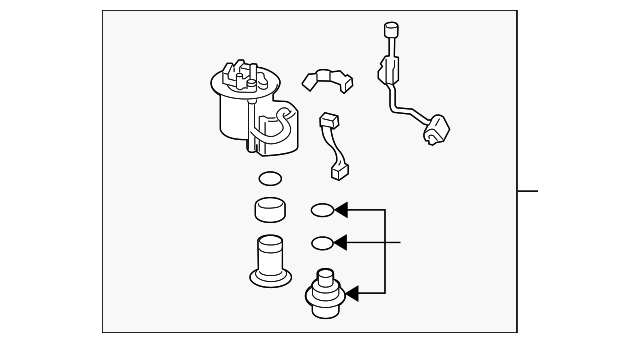 77020-47081 - Toyota Fuel Pump Assembly 2010-2015 Toyota | Performance ...