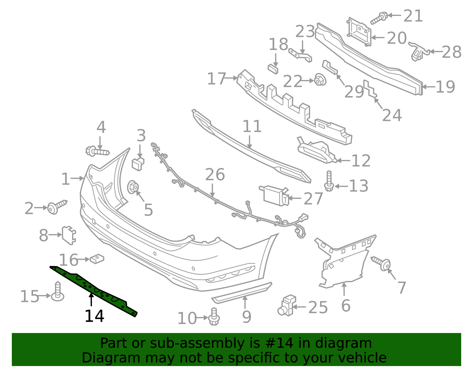 86690-3T000 - Under Cover 2015 Kia K900 | Kia.Parts Store