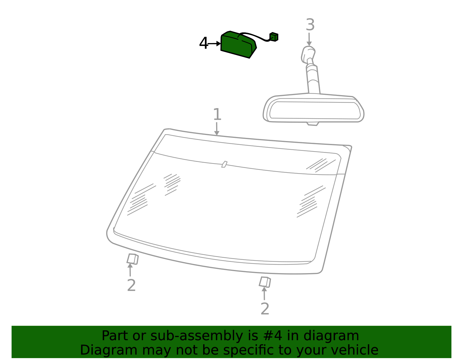 1995-2015 Ford | Compass | 6L2Z-19A548-A | Walls' Ford Parts