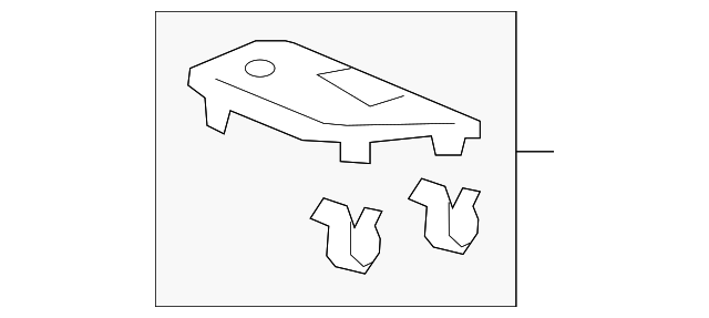 77130-TK8-A11ZB - 2011-2017 Honda Odyssey - Lid Assembly Center Speaker ...