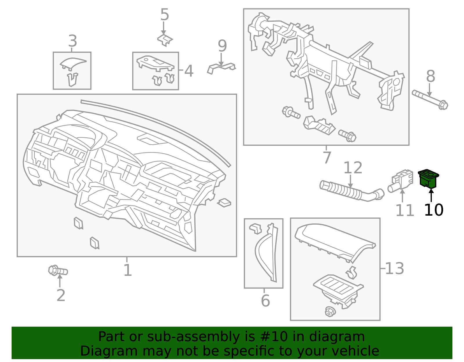 39860-TK8-A01 - High-Quality Ambient Light Sensor for 2011-2017 Honda ...