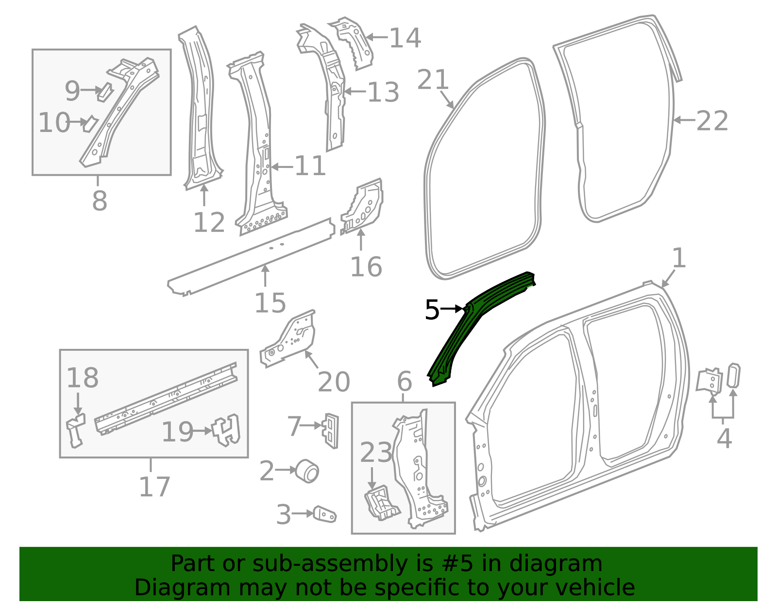 23396486 - High-Quality F Frame for AutoNation Parts