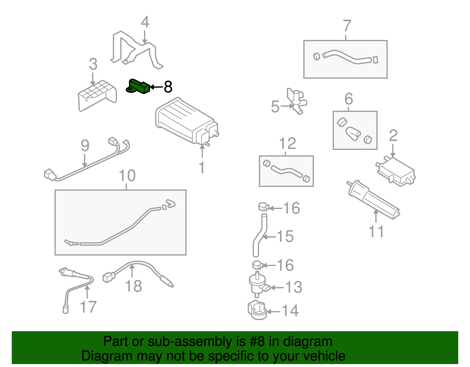 Hyundai - 31435-2H000 - Pressure Sensor - 2007-2020 Hyundai | OEM ...