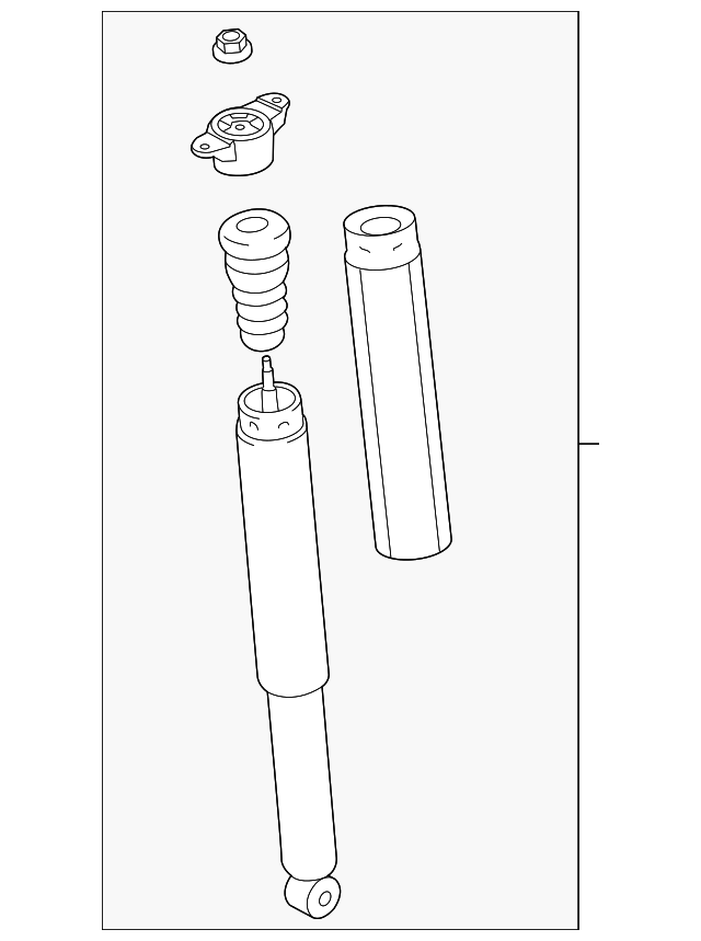 2013-2015 Ford Escape | Shock Absorber Assembly | ASH-24676 | Walls ...