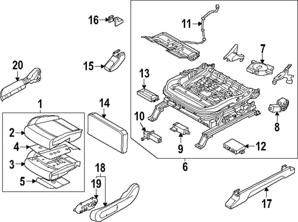 2024-2025 Kia EV9 Adjust Motor 886B3-DO000 | Kia OEM Parts Outlet