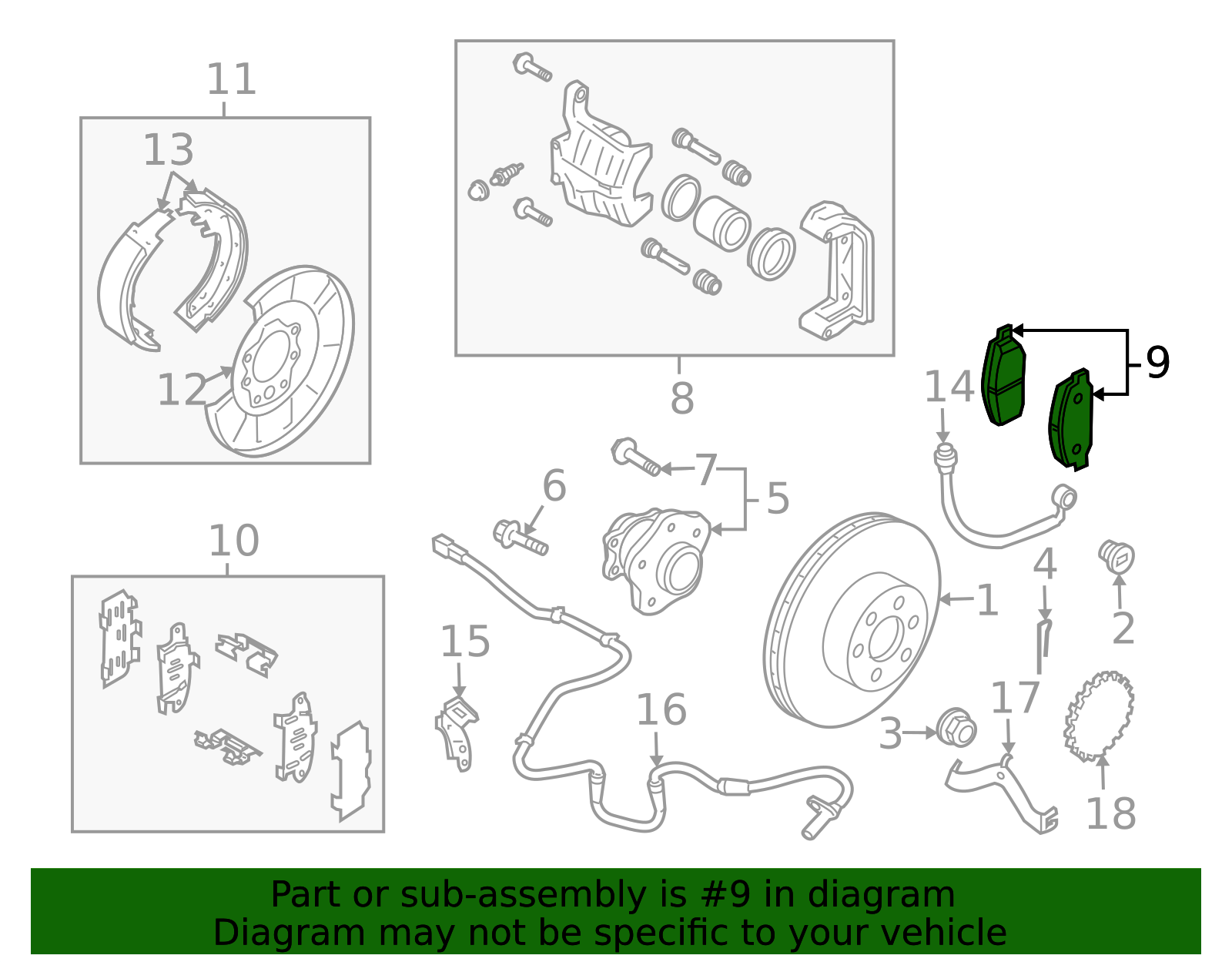 Brake Pad Set ? OEM Stopping Power You Can Trust | AutoNation Parts