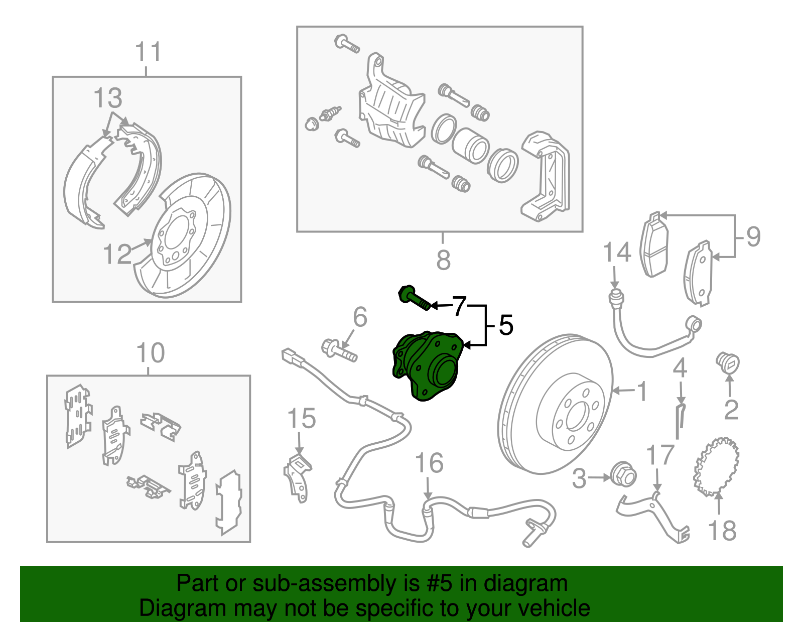 43202-4BA0B - 2012-2020 Nissan - Hub Assembly | Anicra Nissan Parts