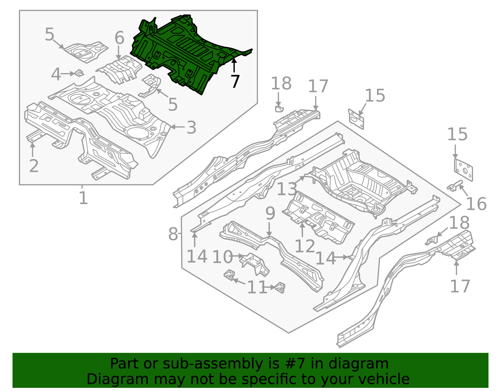 Hyundai - 84297-T1000 - Partition Panel - 2021-2025 Genesis G80 | OEM ...
