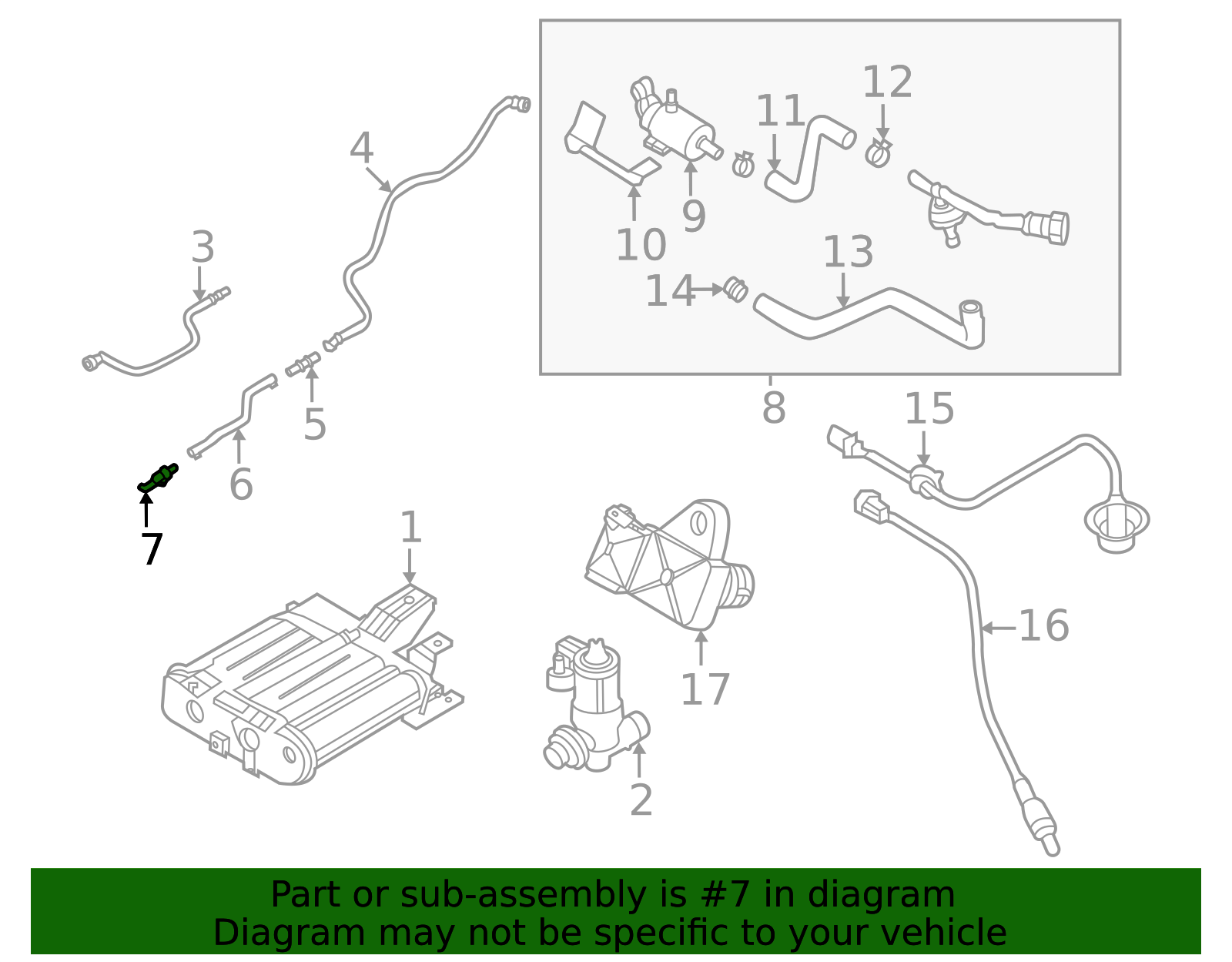 2024-2025 Hyundai Santa Fe Connector Hose 31472-R5500 | MotorMotor