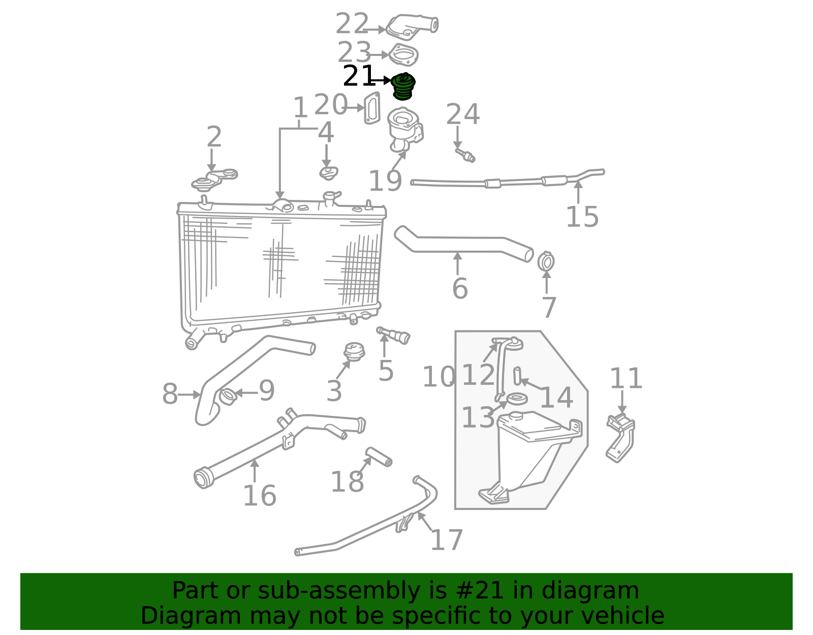 Thermostat 25500-22600 | MotorMotor