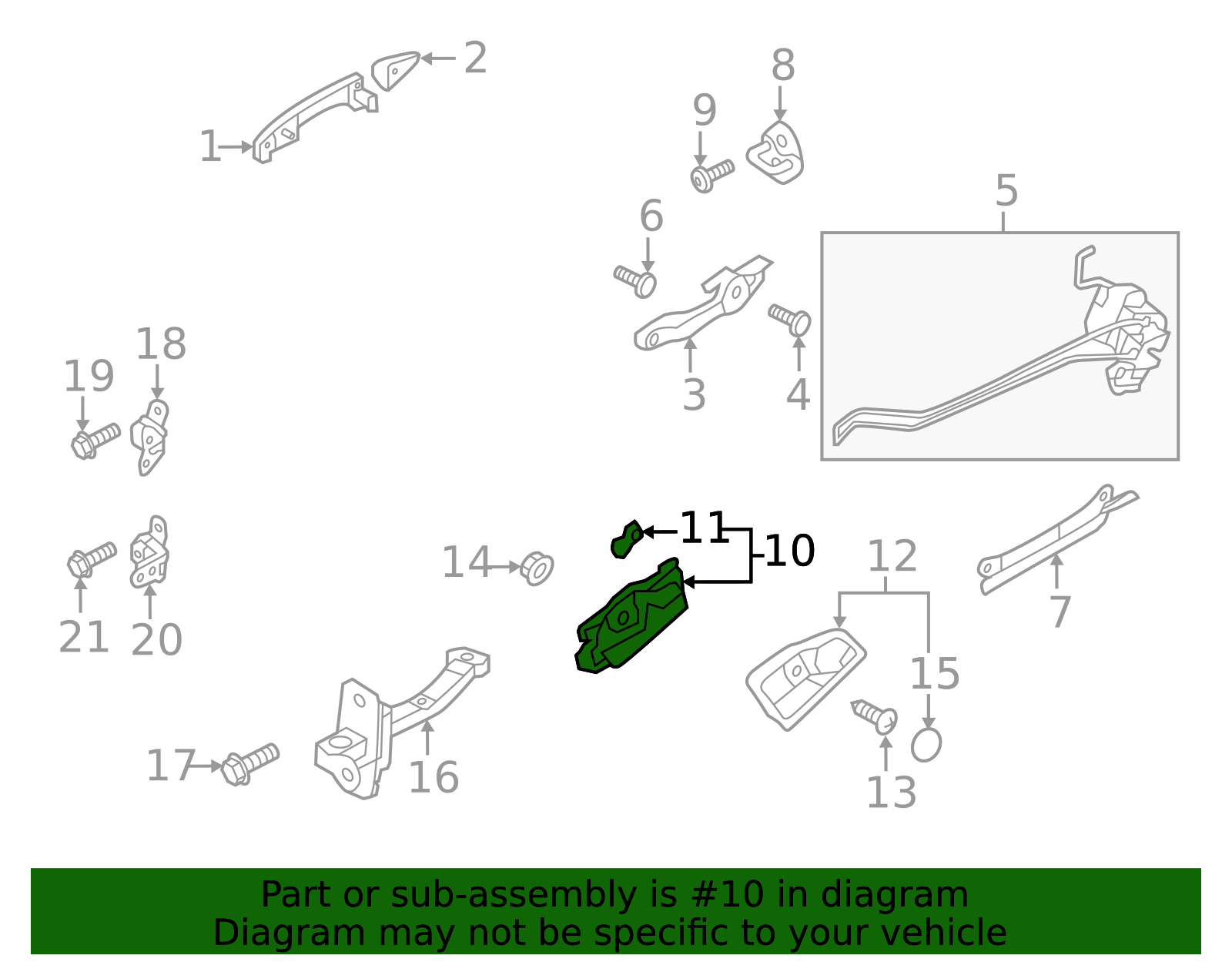 Interior Handle - Factory Grip and Function 83610-1R000-S4 | AutoNation ...