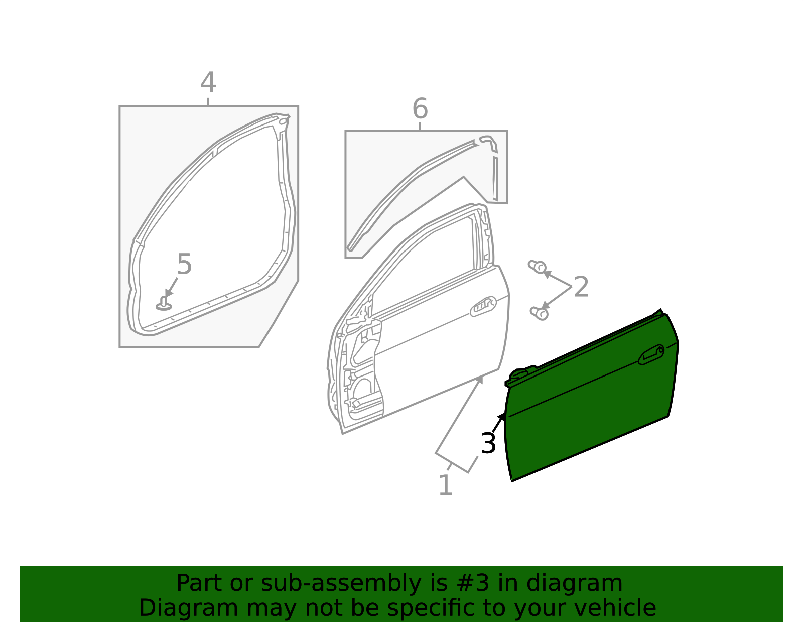 67111-SDN-305ZZ - Outer Panel 2003-2007 Honda Accord | Honda Parts Online